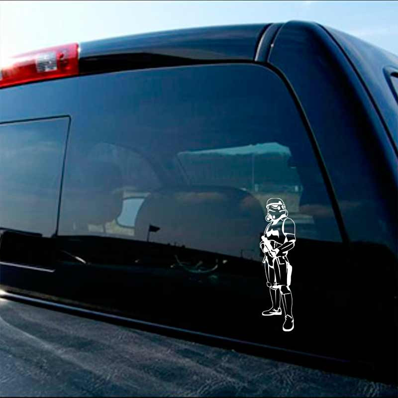 Stormtrooper Darkside Star Wars Figure Decal Window Sticker