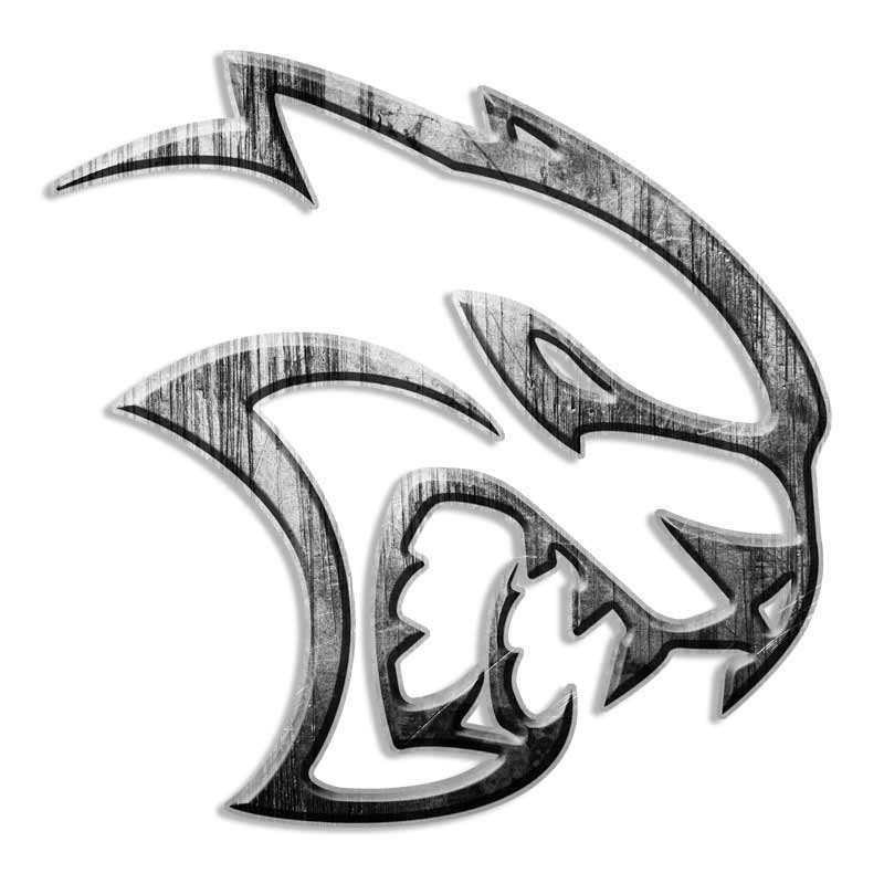 Dodge Hellcat Logo Decal