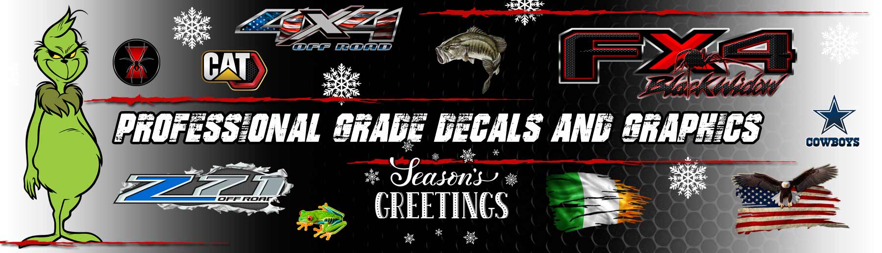 Aftershock Decals | 4x4 Truck Stickers, Hunting, Fishing, Boat ...