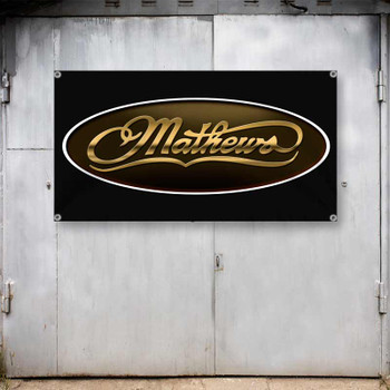 Mathews Archery Shop Display Banner