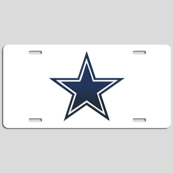 Dallas Cowboys Football License Plate
