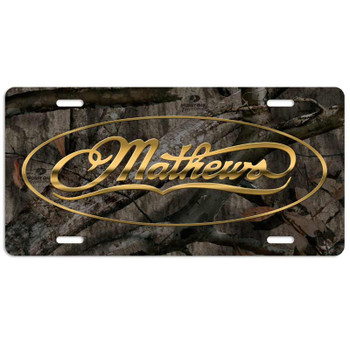 Mathews Archery Hunting License Plate