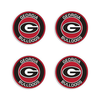 Georgia Bulldogs Golf Cart Wheel Hub Decals
