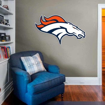 Denver Broncos Football Interior Wall Decal