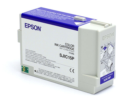 Epson 3-color ink cartridge for TM-C3400 printer and TM-C610 printer