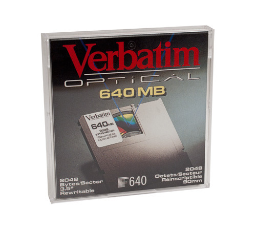 Verbatim 640mb 3.5" MO discs - In Stock & Ready to Ship