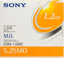 Sony EDM-1200c / EDM-1200b | Sony 5.25" 1.2gb R/W MO Disks - $50.50