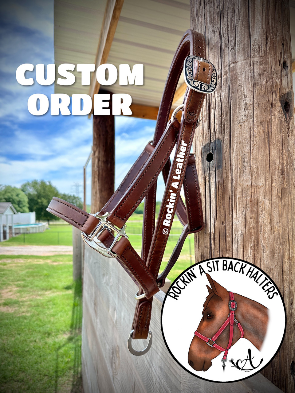 Halter w/ Sit Back Resist