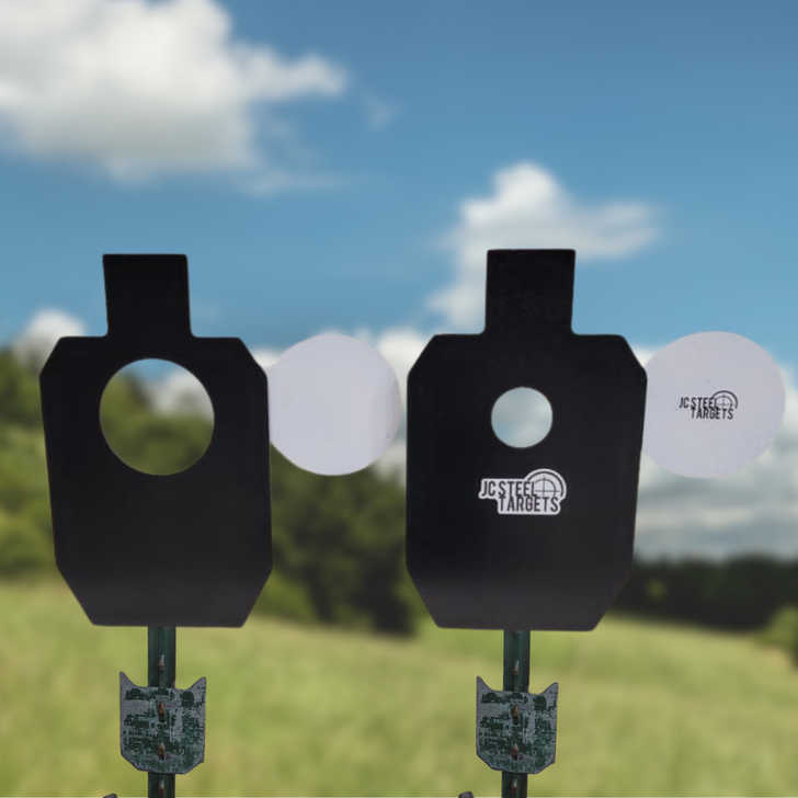 45% IPSC Flapper - Centerfire 3/8 Thick AR500 Steel Target