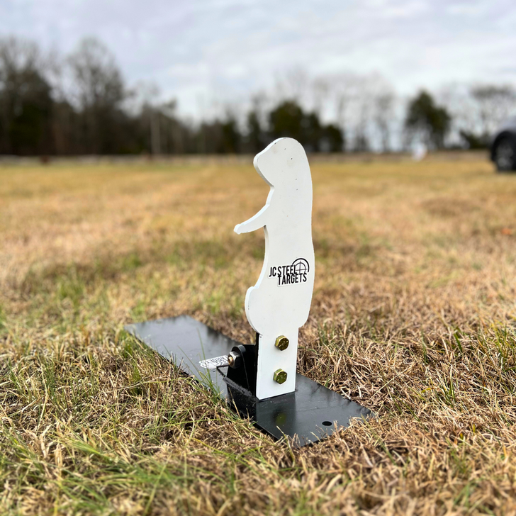Rock Chuck 3/8" Thick AR500 Steel Popper Target System