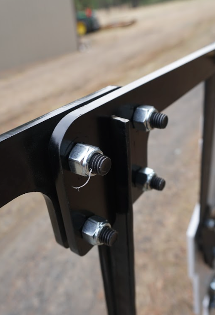 Double T-Post Steel Target Hanger - Steel Target Hanger