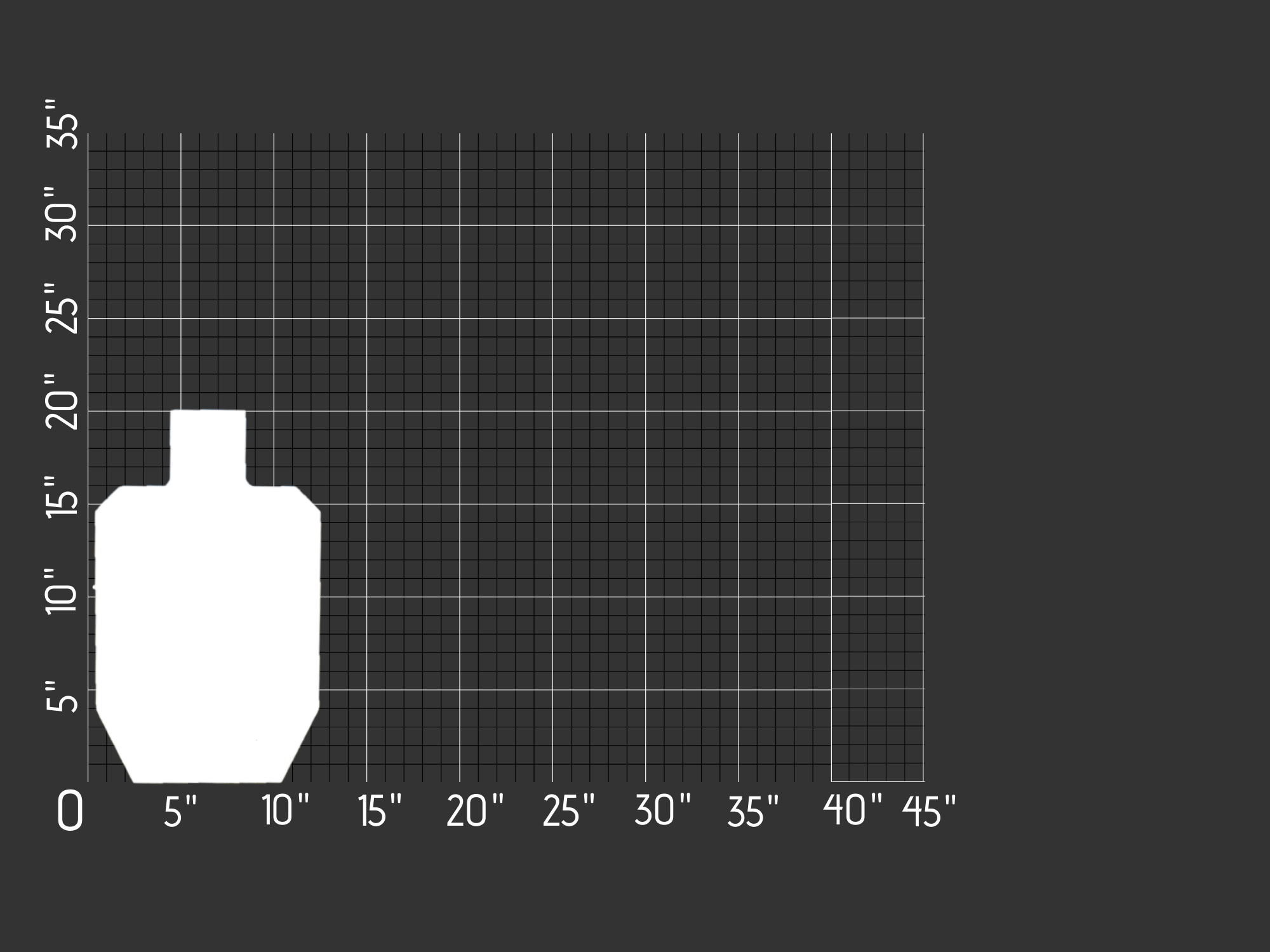 66% IPSC 1/2" Thick Slotted Hook