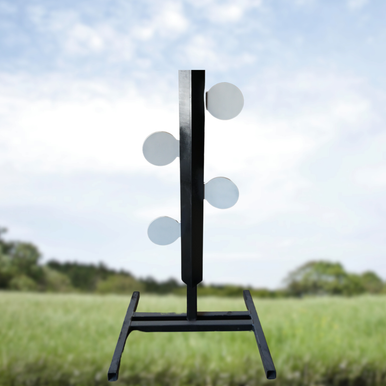 4 (6") AR500 Steel Target Dueling Tree Target System