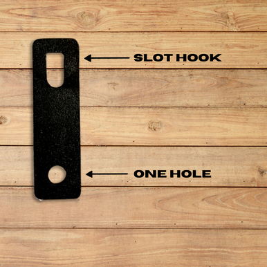 Single Hole/Slotted Hook Adapter