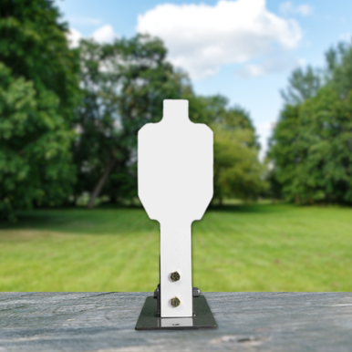 IPSC 1/4" Thick Ground Popper AR500 Steel Target System - AR500 Steel ...