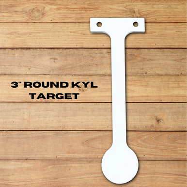 3" Round KYL AR500 Steel Target | AR500 Steel Target