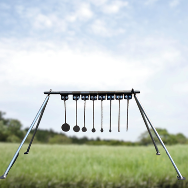 8 Target Rimfire KYL AR500 Steel Target Kit | Stand Included