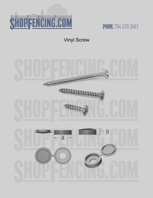 Vinyl Screws