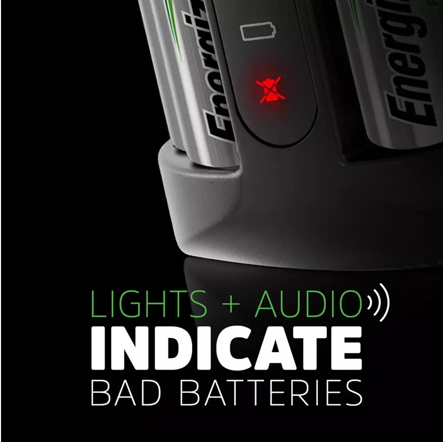 Energizer Pro Charger Inc 4 x AA 2000mAh Rechargeable Batteries