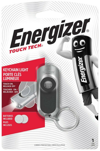 Energizer LED Keychain Torch Light With Touch On/Release Off