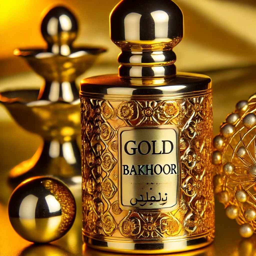 Gold Bakhoor Perfume Body Oil Fragrance
