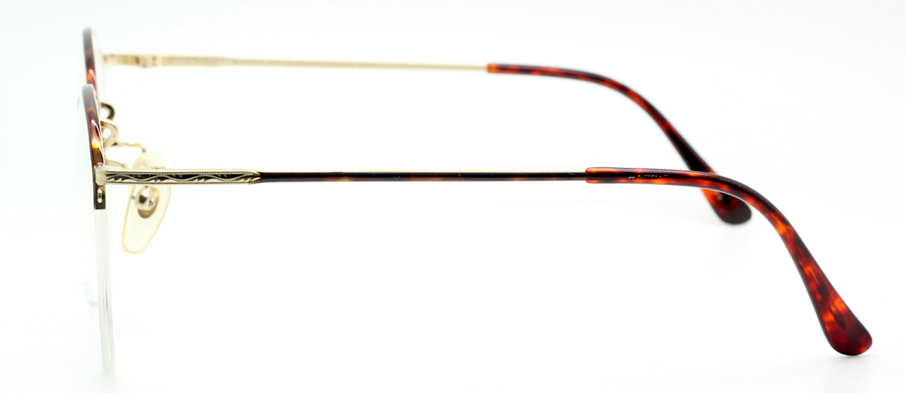 Vintage Half Rim Polo Classic XX Glasses In Havana Gold and ...