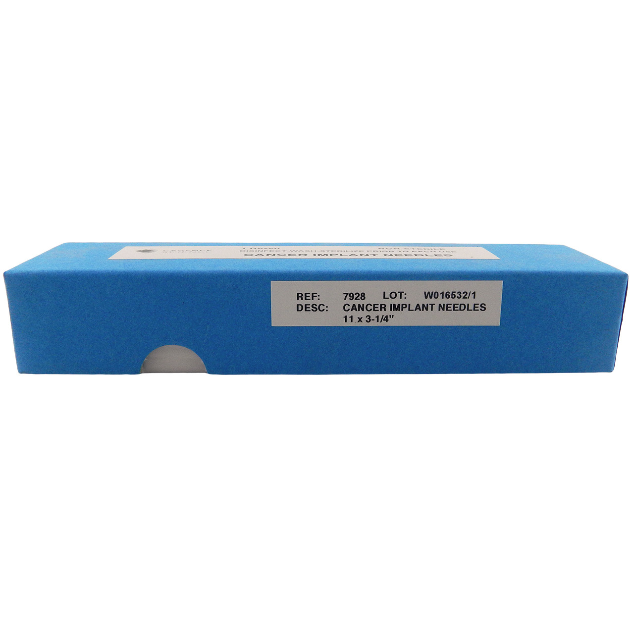 Cancer Implant Needle 11g x 3-1/4" Plated Brass Hub (Box of 12 ...