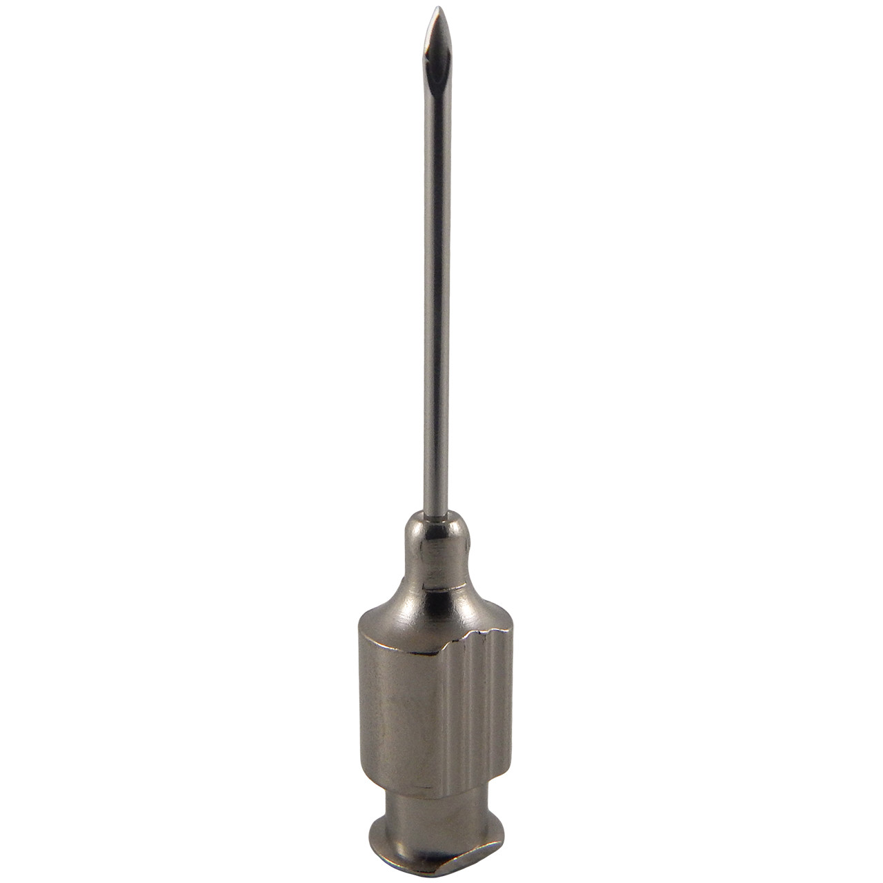Veterinary Needles 18g x 1" Plated Brass Hub (Box of 12) - Cadence Science