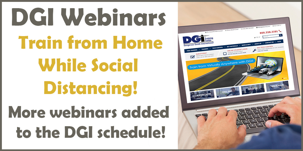 DGI Training | Dangerous Goods Transportation Training, Hazardous ...