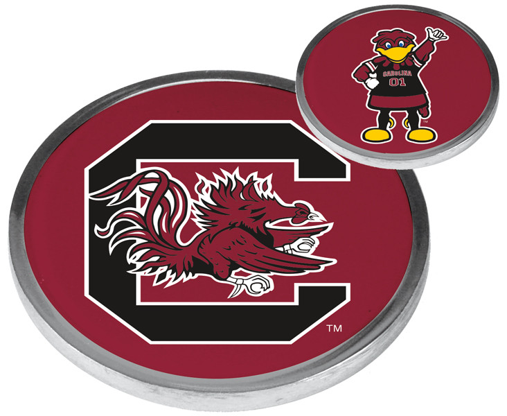 South Carolina Gamecocks - Flip Coin - ChiefMart-CopBay-CopsAreCool