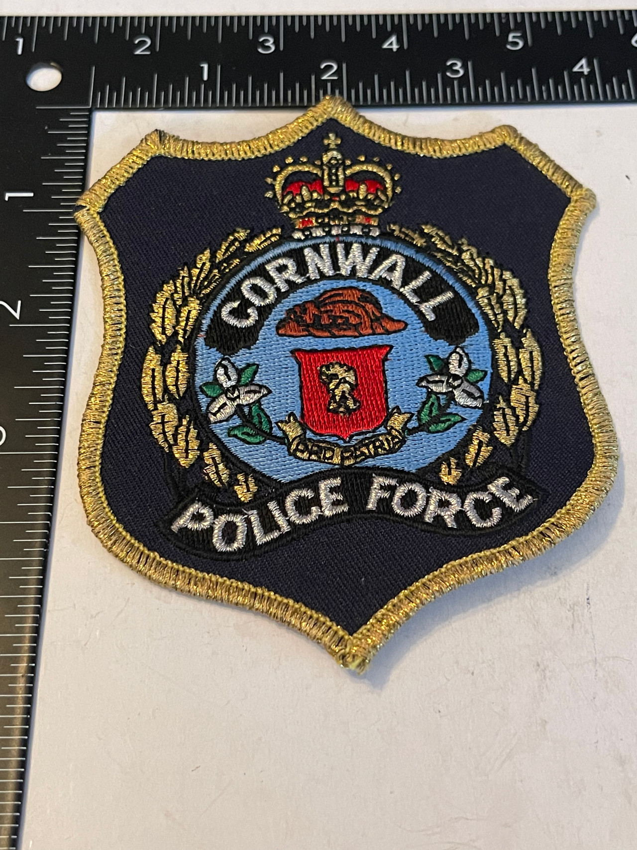 CORNWALL POLICE FORCE PATCH
