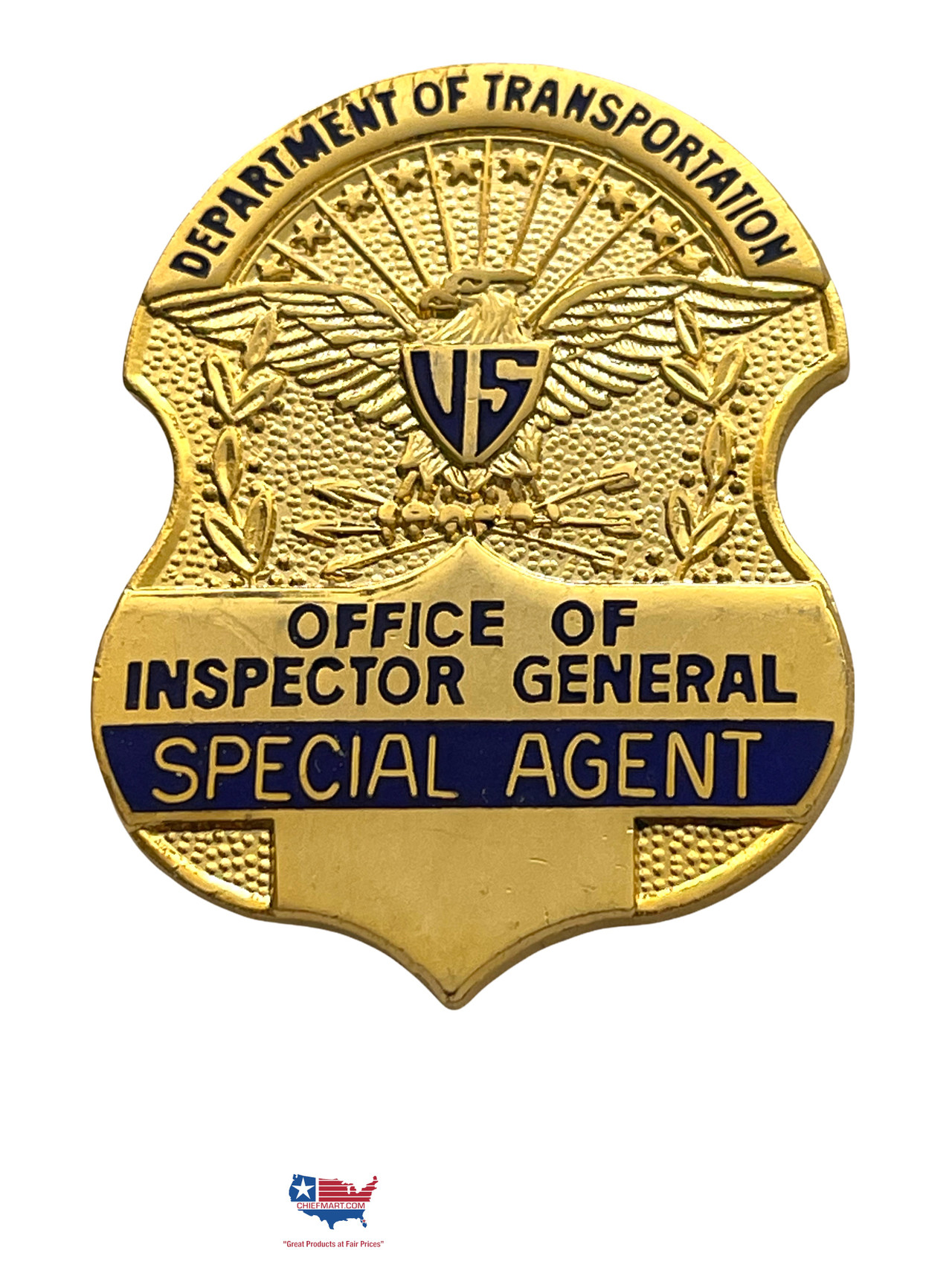 DOT INSPECTOR GENERAL AGENT FLAT BADGE EMBLEM dot-inspector-general-agent-flat-badge-emblem