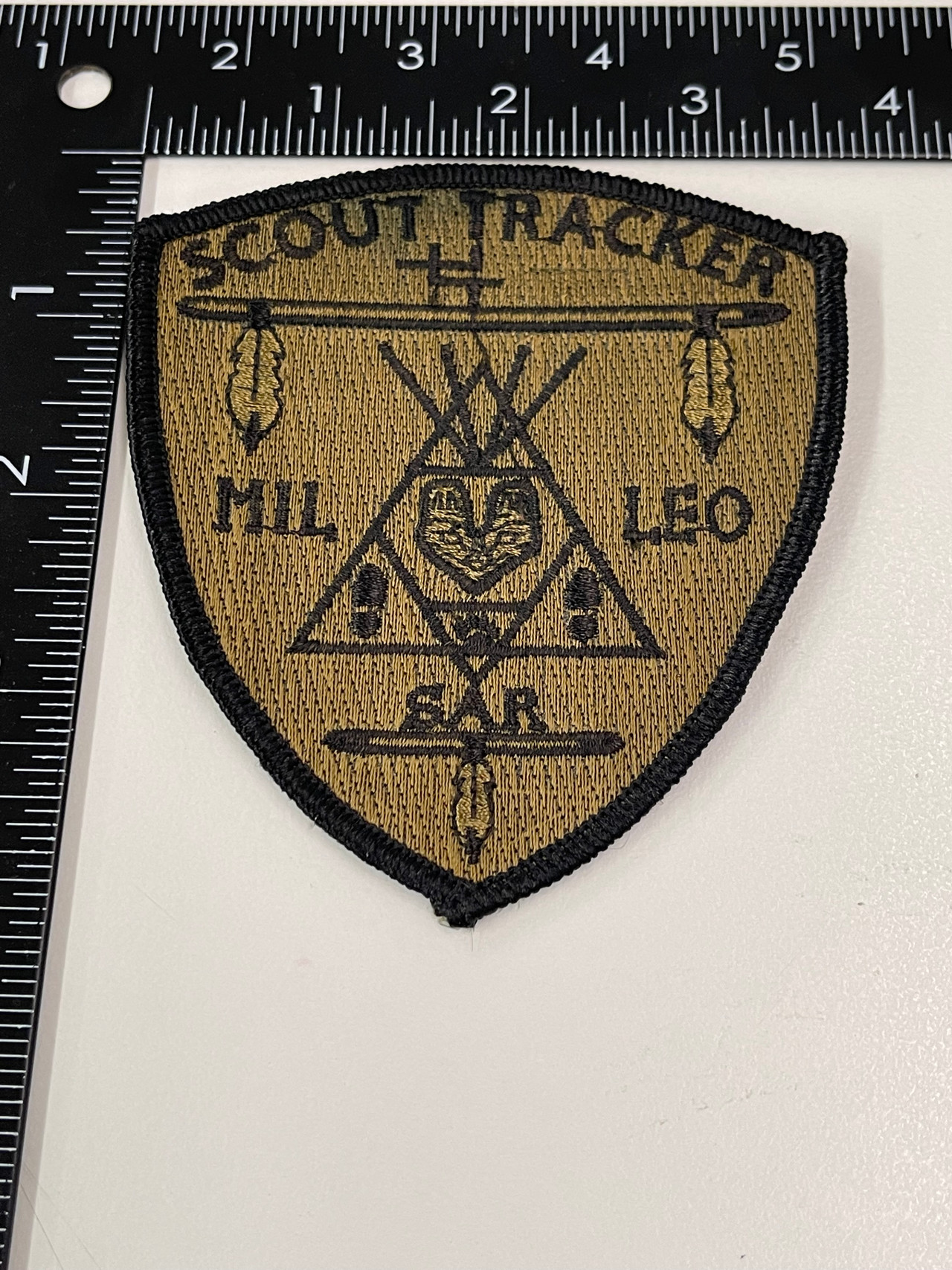 MILITARY LEO SCOUT TRACKER PATCH