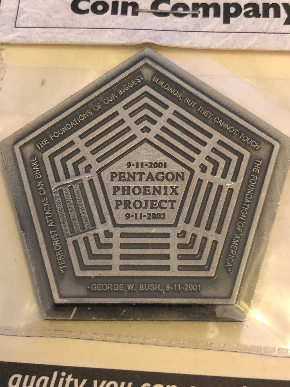 PENTAGON PHOENIX PROJECT COIN