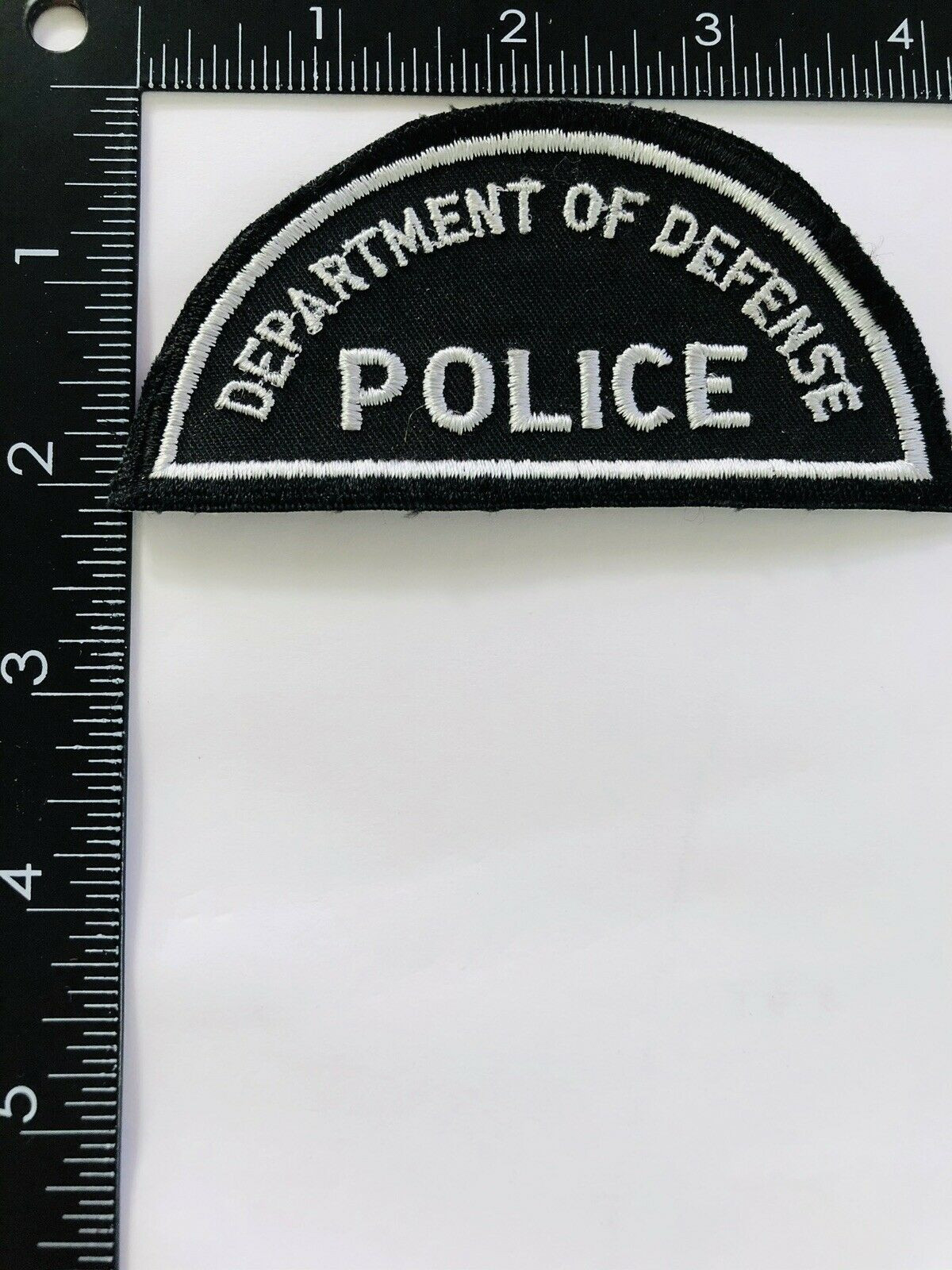 DEPARTMENT OF DEFENSE ROCKER PATCH VERY RARE PATCH