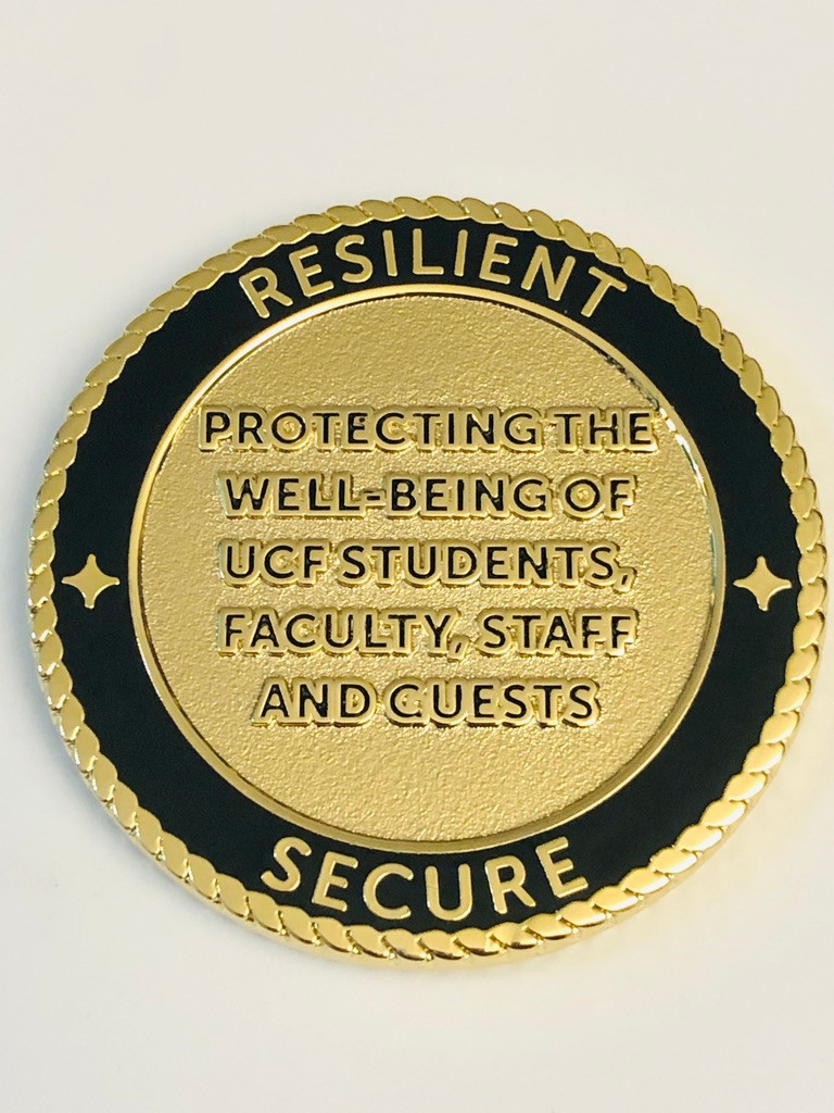 UCF SECURITY EMERGENCY MANAGEMENT COIN