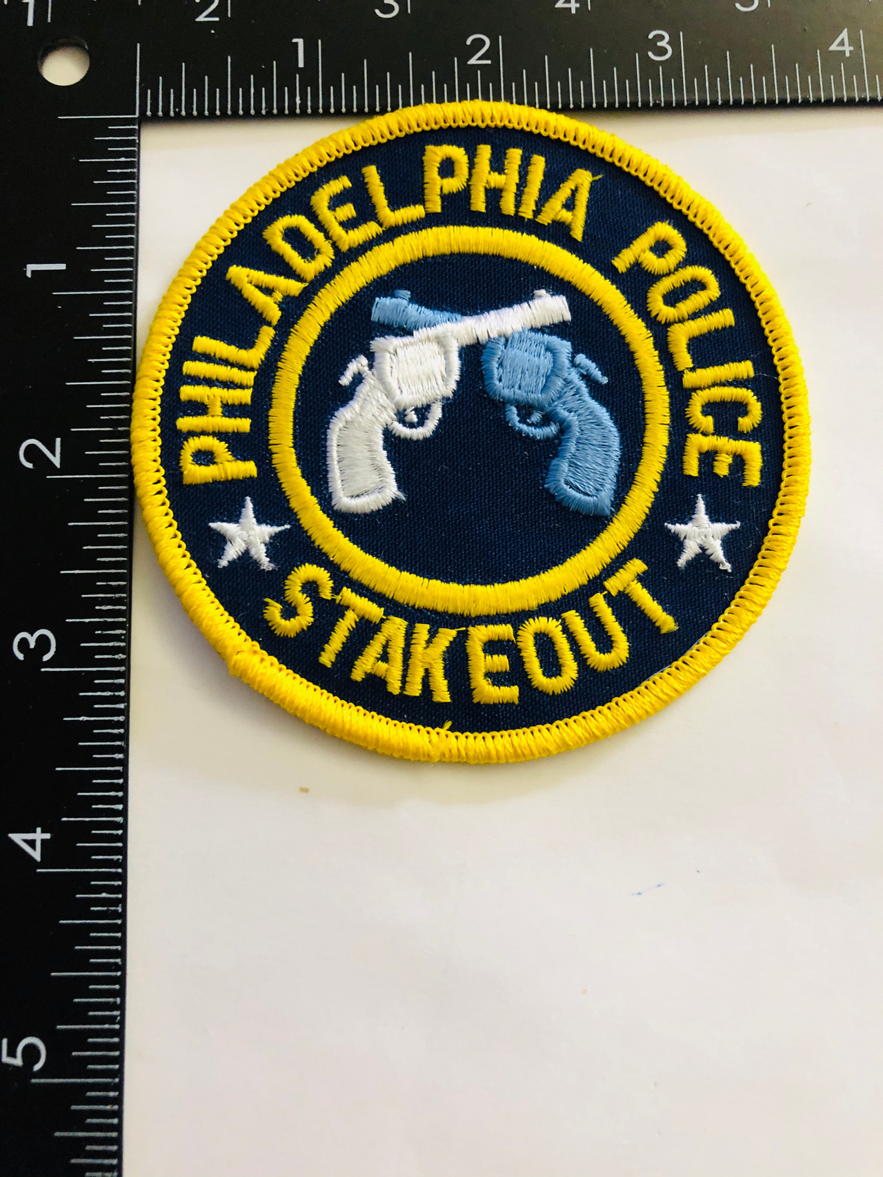PHILADELPHIA POLICE STAKEOUT UNIT PATCH