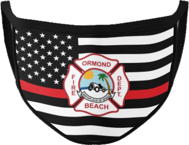 FIRE DEPARTMENT FACE MASK