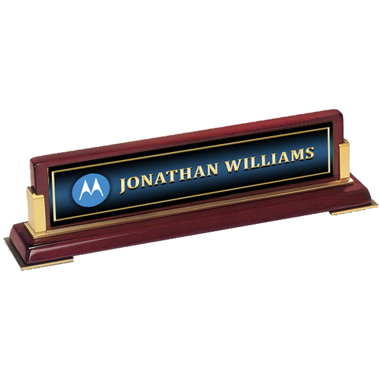 Full Color Desk Name Plate Chiefmart Copbay Copsarecool