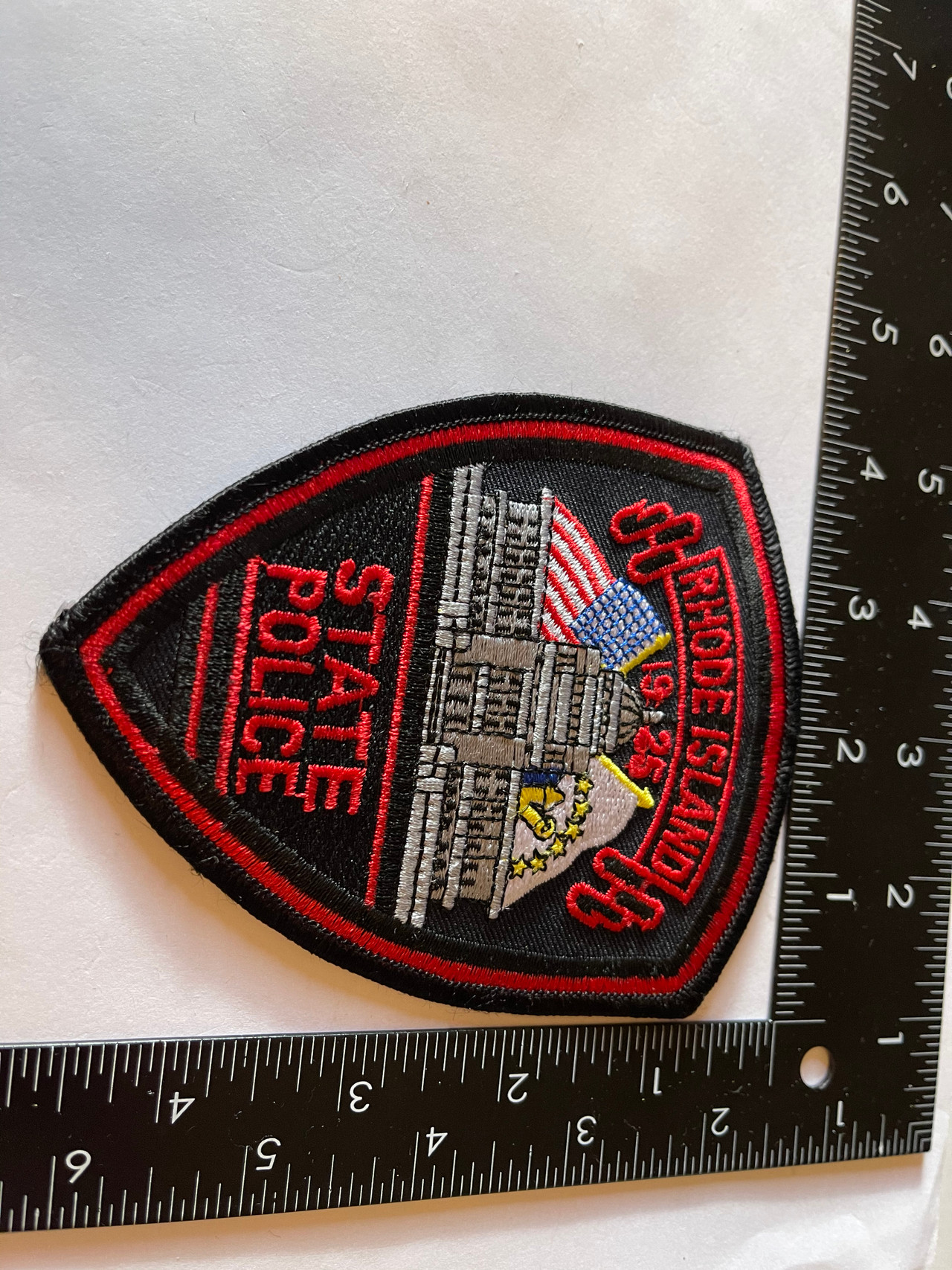 RHODE ISLAND STATE POLICE PATCH