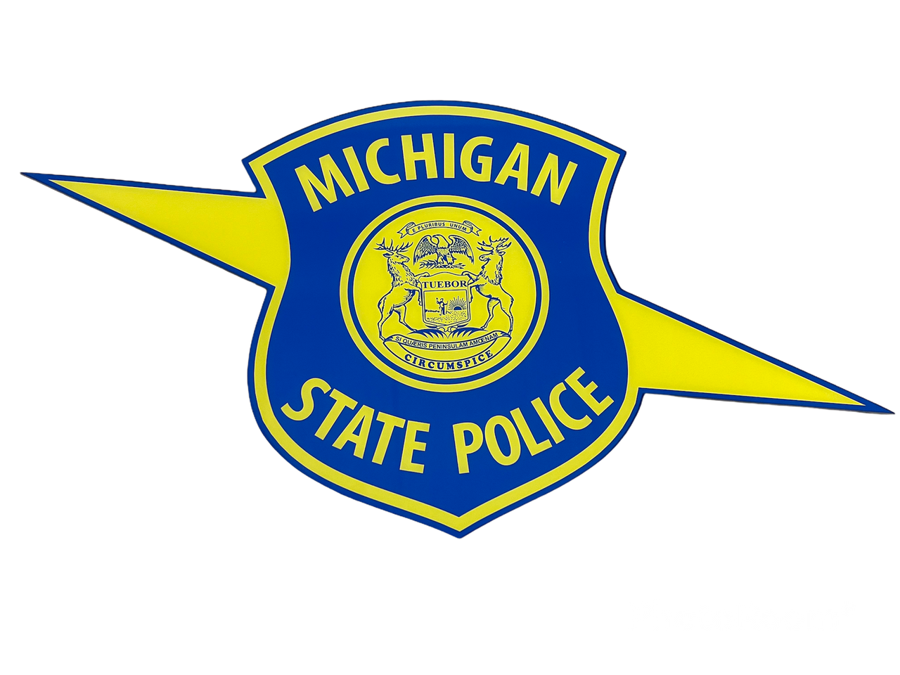 MICHIGAN STATE POLICE PLAQUE