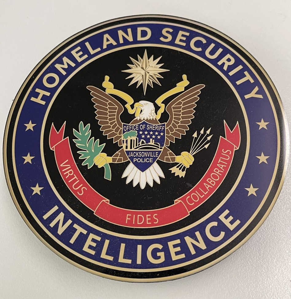 HOMELAND SECURITY INTELLIGENCE PLAQUE