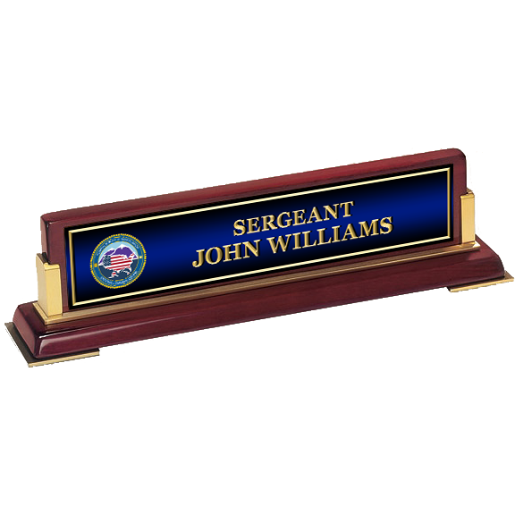 VERTICAL NAME PLATE