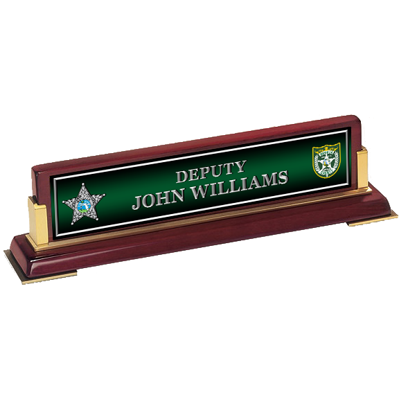 VERTICAL NAME PLATE