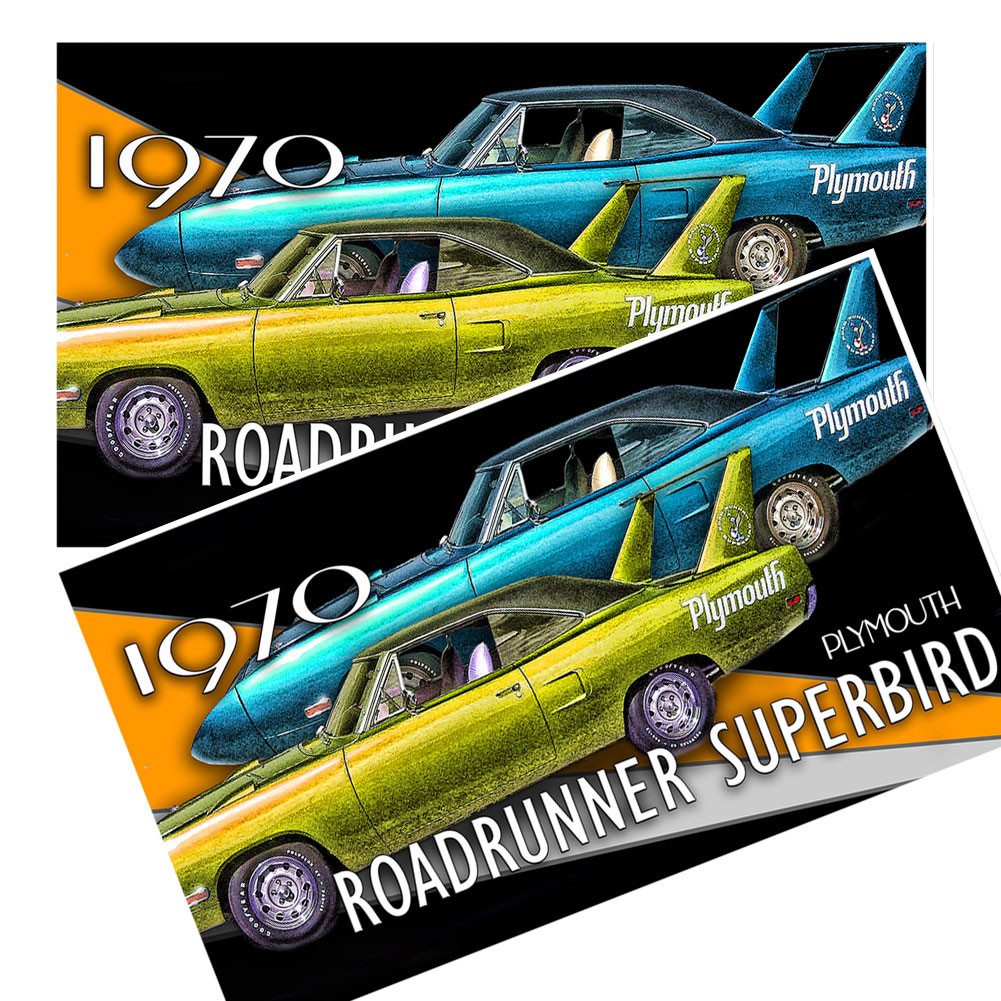 1970 Plymouth Roadrunner Superbird Decals | Brotherhood Products