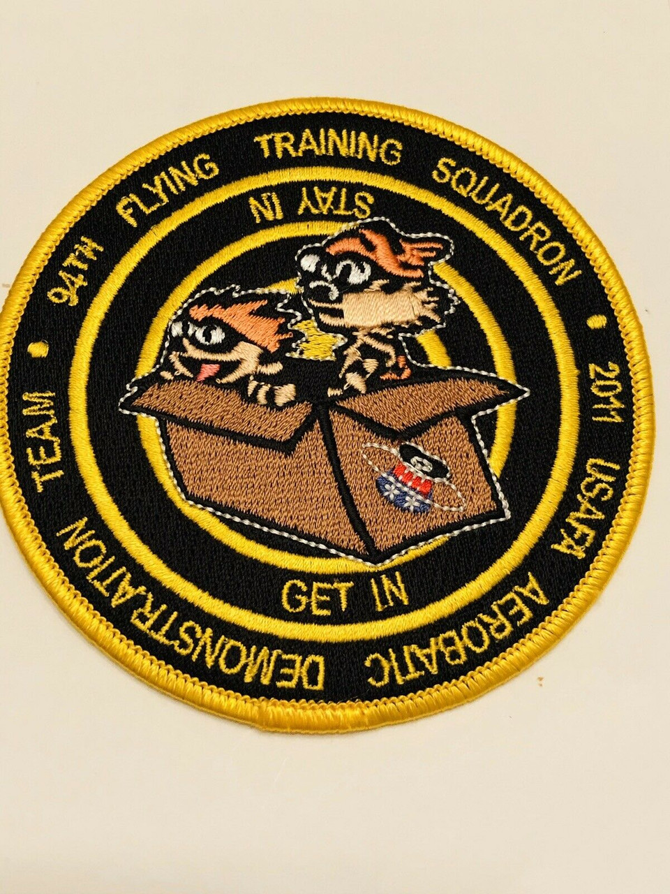 94th FLYING TRAINING SQUADRON GET IN STAY IN PATCH