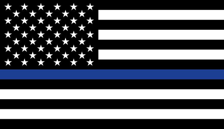 US Thin Blue Line Sticker