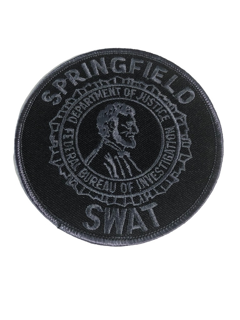 FBI SPRINGFIELD SWAT POLICE PATCH