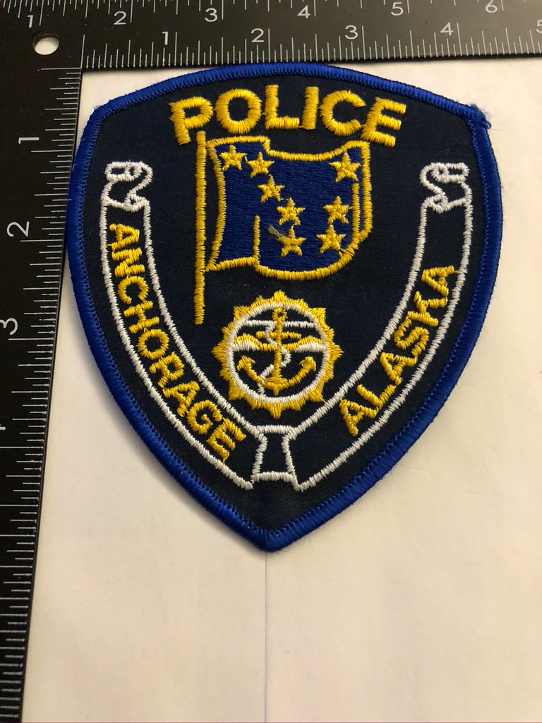 ANCHORAGE AK POLICE PATCH