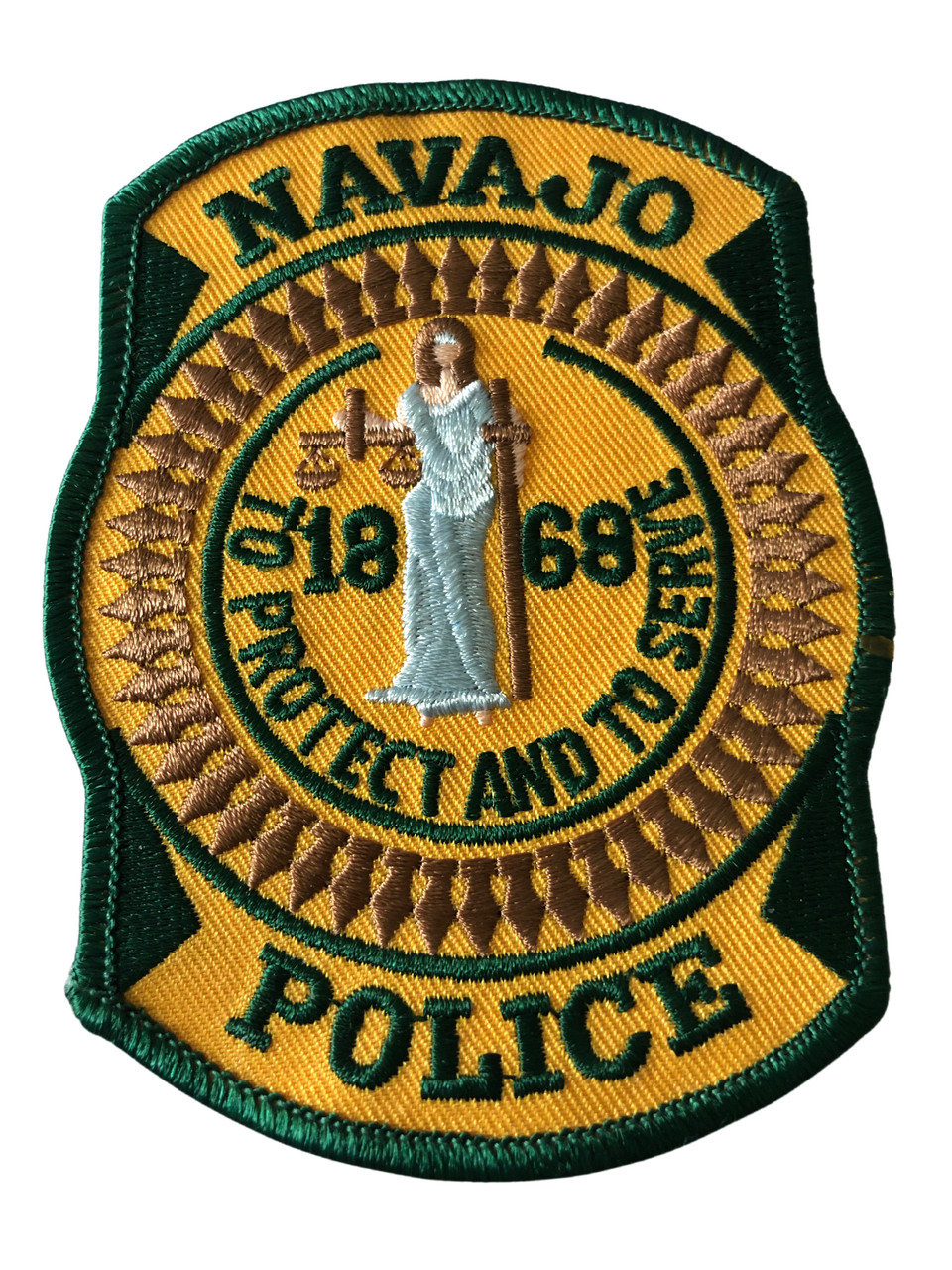 NAVAJO POLICE FEDERAL AGENCY PATCH
